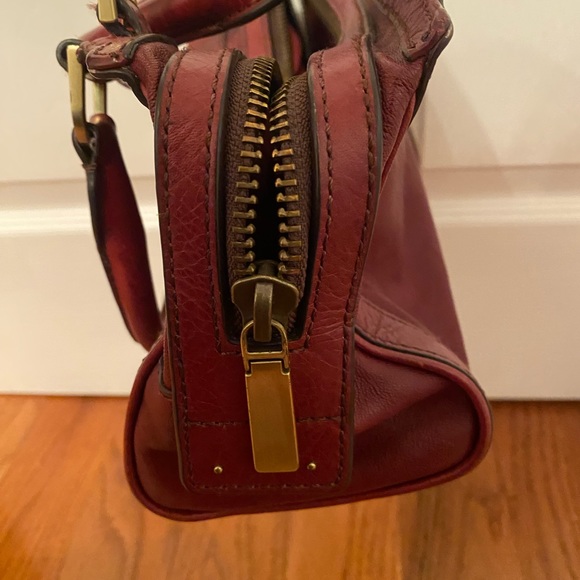 Fossil | Bags | Fossil Red Leather Purse | Poshmark